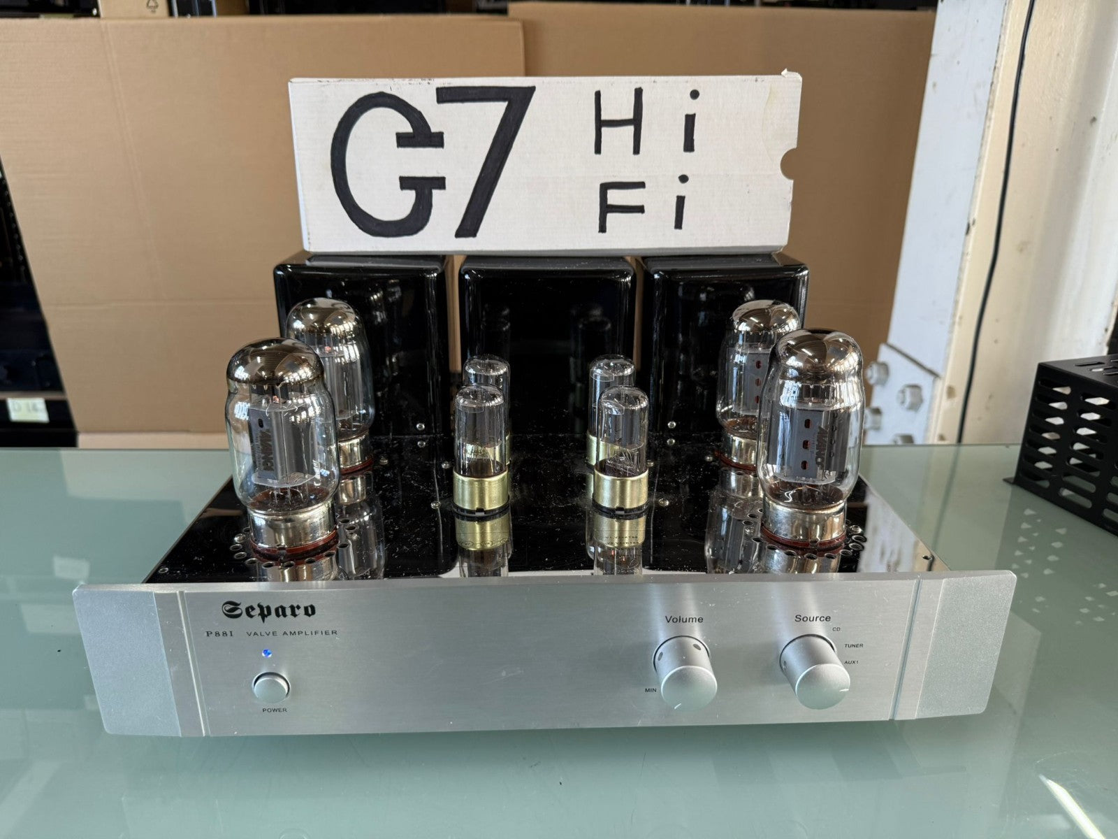 SEPARO P88I VALVE INTEGRATED AMPLIFIER – G7 HI FI
