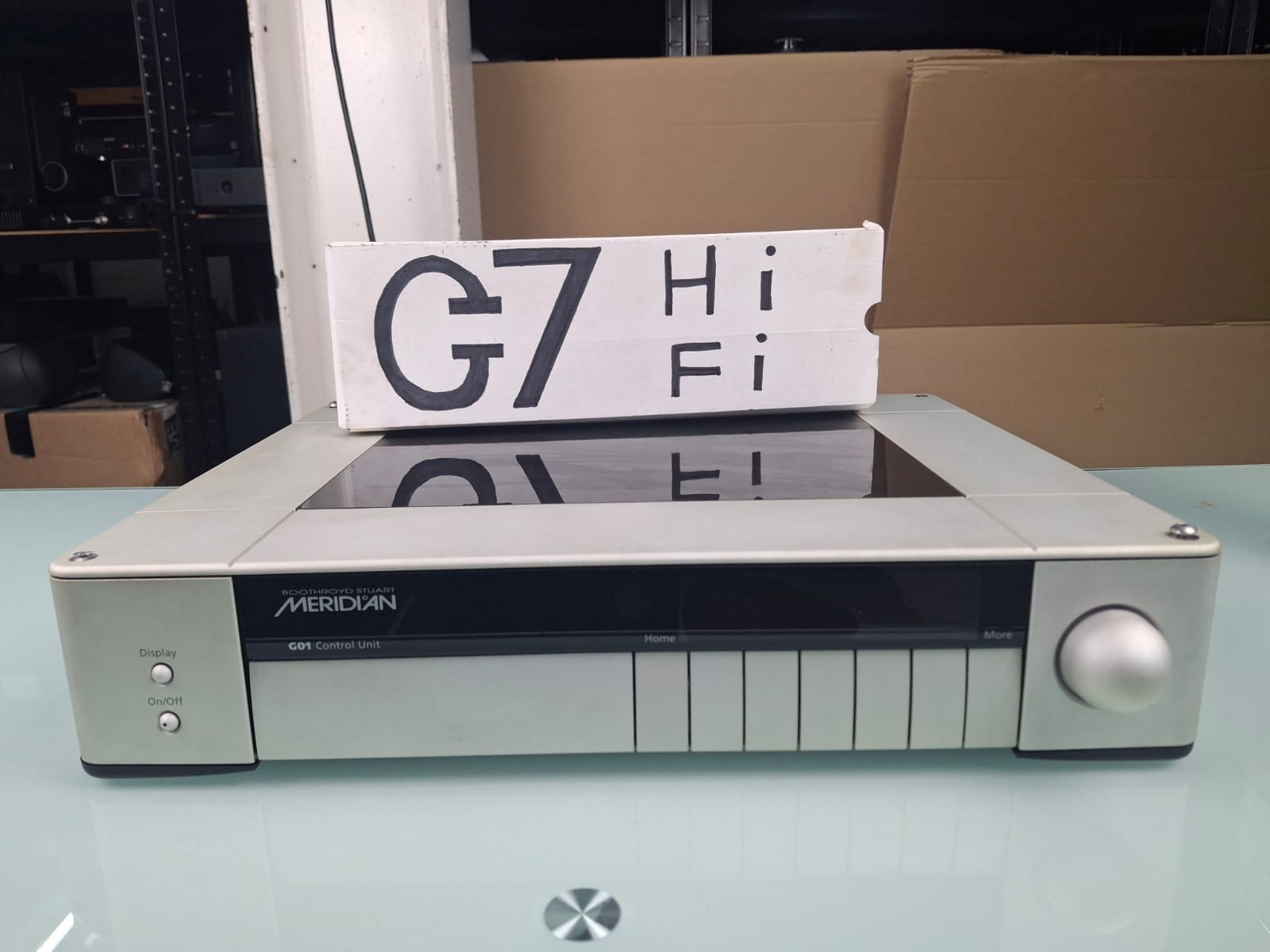 MERIDIAN G01 CONTROL UNIT WITH REMOTE MSR – G7 HI FI