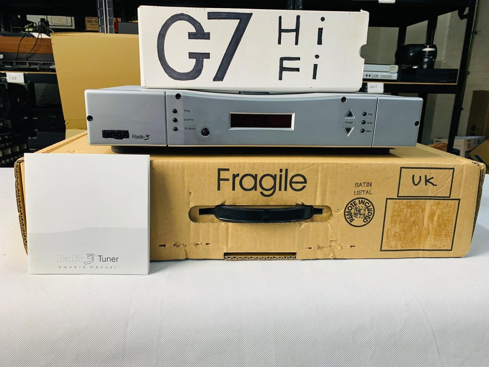 REGA RADIO 3 TUNER – G7 HI FI